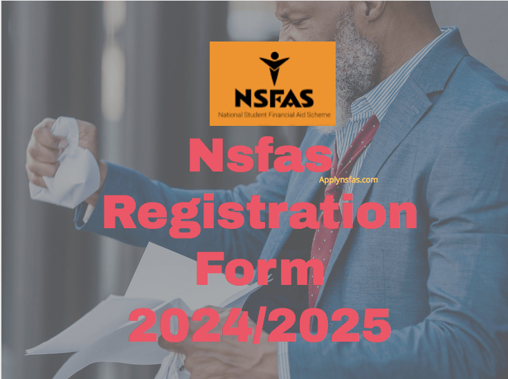 Nsfas Registration Form 2024/2025